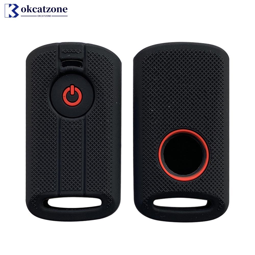 Okcatzone เคสรีโมตกุญแจรถยนต์ ซิลิโคน สําหรับ YAMAHA XMax 125 250 309 ...