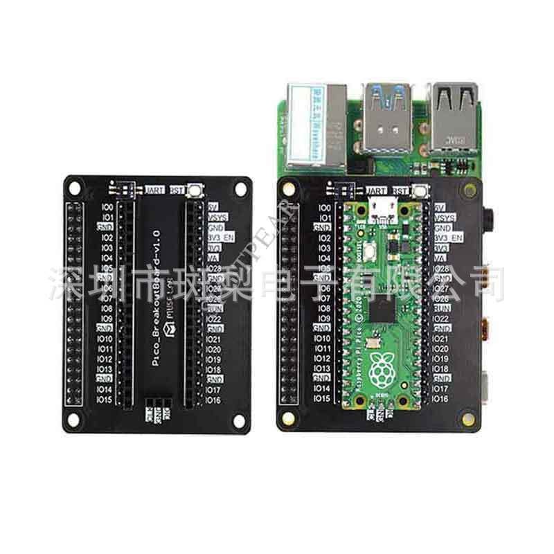 Raspberry Pi Pi Pico บอร์ดขยาย GPIO บอร์ดพัฒนา SWD ดาวน์โหลดการทดสอบ ...