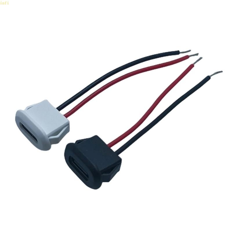 Infi 1PX5 2 Pin USB Connector Type-C Female พร้อม PH 2 0 Terminal ...