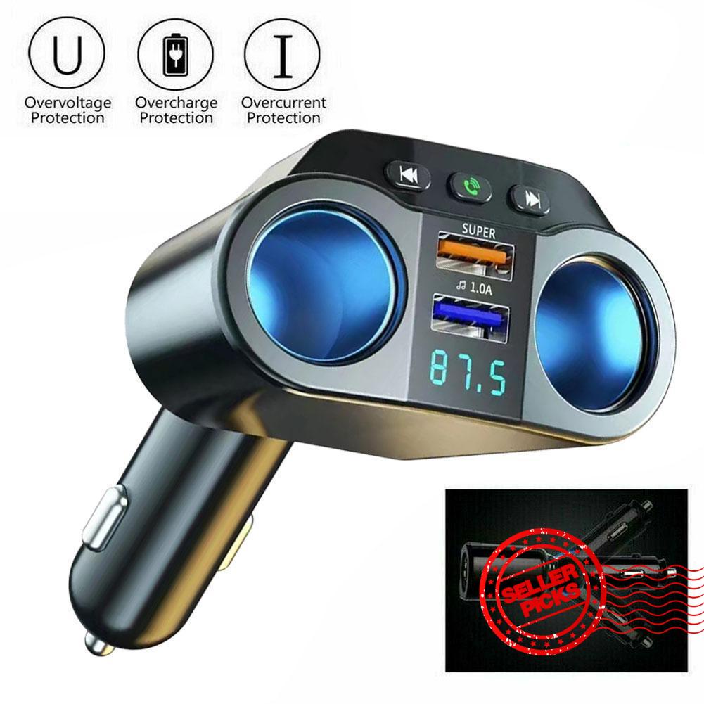 ซ็อกเก็ตที่จุดบุหรี่ในรถยนต์ 3.1A Dual USB 2 พอร์ต หน้าจอ LCD 12-24V ... ซ็อกเก็ตที่จุดบุหรี่ในรถยนต์ 3.1A Dual USB 2 พอร์ต หน้าจอ LCD 12-24V ...