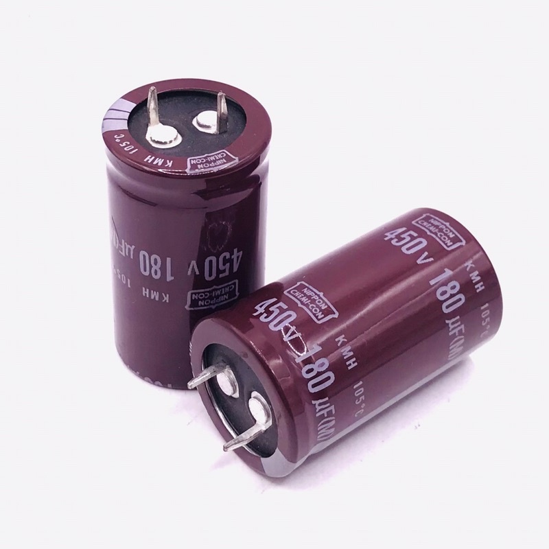 Capacitor 180UF/450V 105องศา(Nippon) คาปาซิเตอร์ | Shopee Thailand