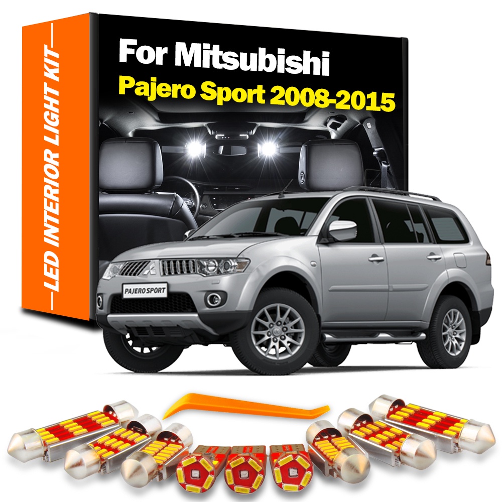 ชุดหลอดไฟ LED 17 ชิ้น สําหรับ Mitsubishi Montero Shogun Pajero Sport 2 ...