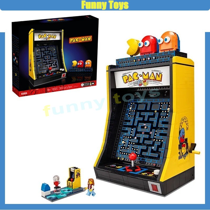 10323 Pac-Man Arcade Machine Building Blocks Creator ของขวัญของเล่น ...