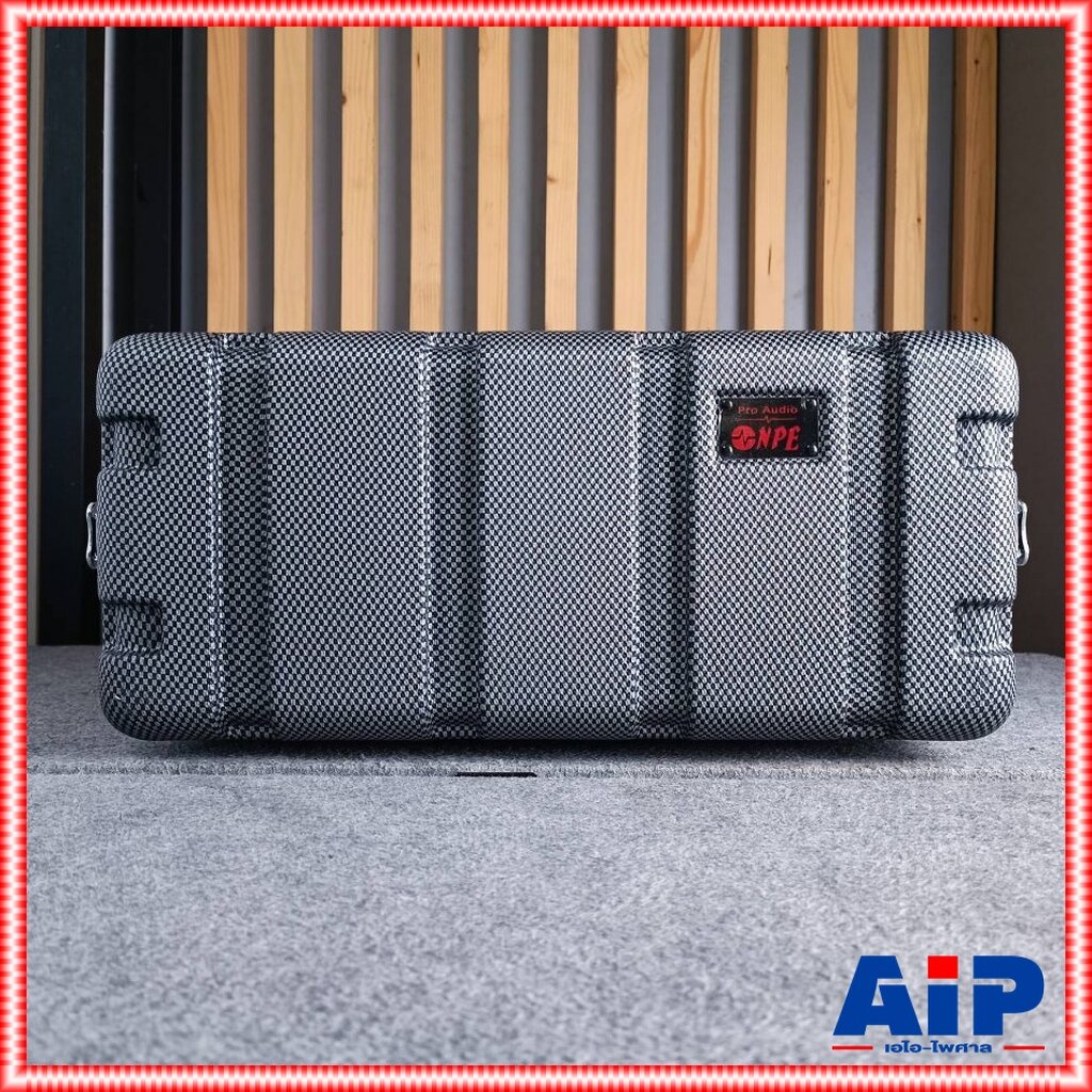KEVLAR NPE RC ABS4UL ลึก19นิ้ว RACK ABS 4U 19นิ้ว แร็คเครื่องเสียง กล่องเก็บเครื่องเสียง แร็คABS ...