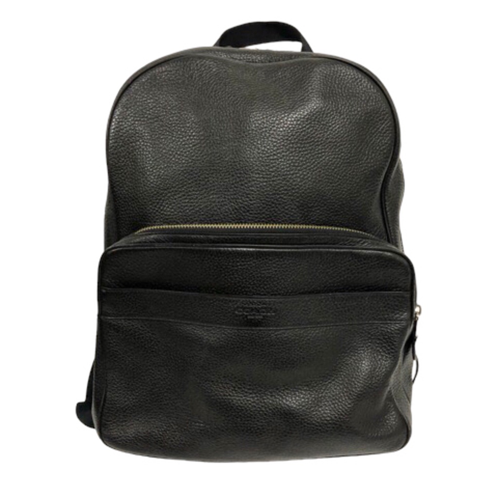 COACH Hamilton Pebbled Leather Backpack Rucksack Black Direct from ...