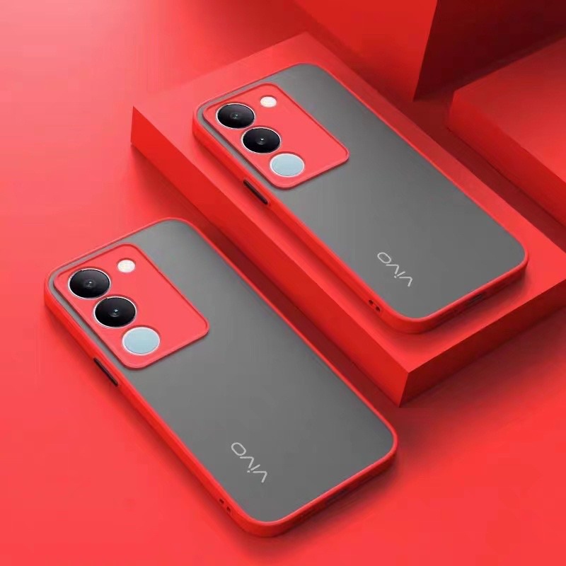 ส่งจากไทย Case ViVO V29E (5G) เคสโทรศัพท์ ปุ่มสีผิวด้าน กันรอยกล้อง วี ...