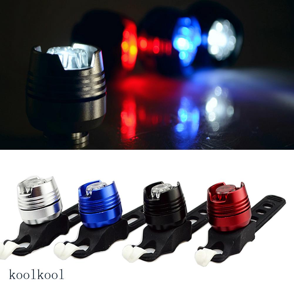 Kool ไฟแฟลชเตือน LED ติดหมวกกันน็อค ด้านหน้า และด้านหลัง เพื่อความ ...