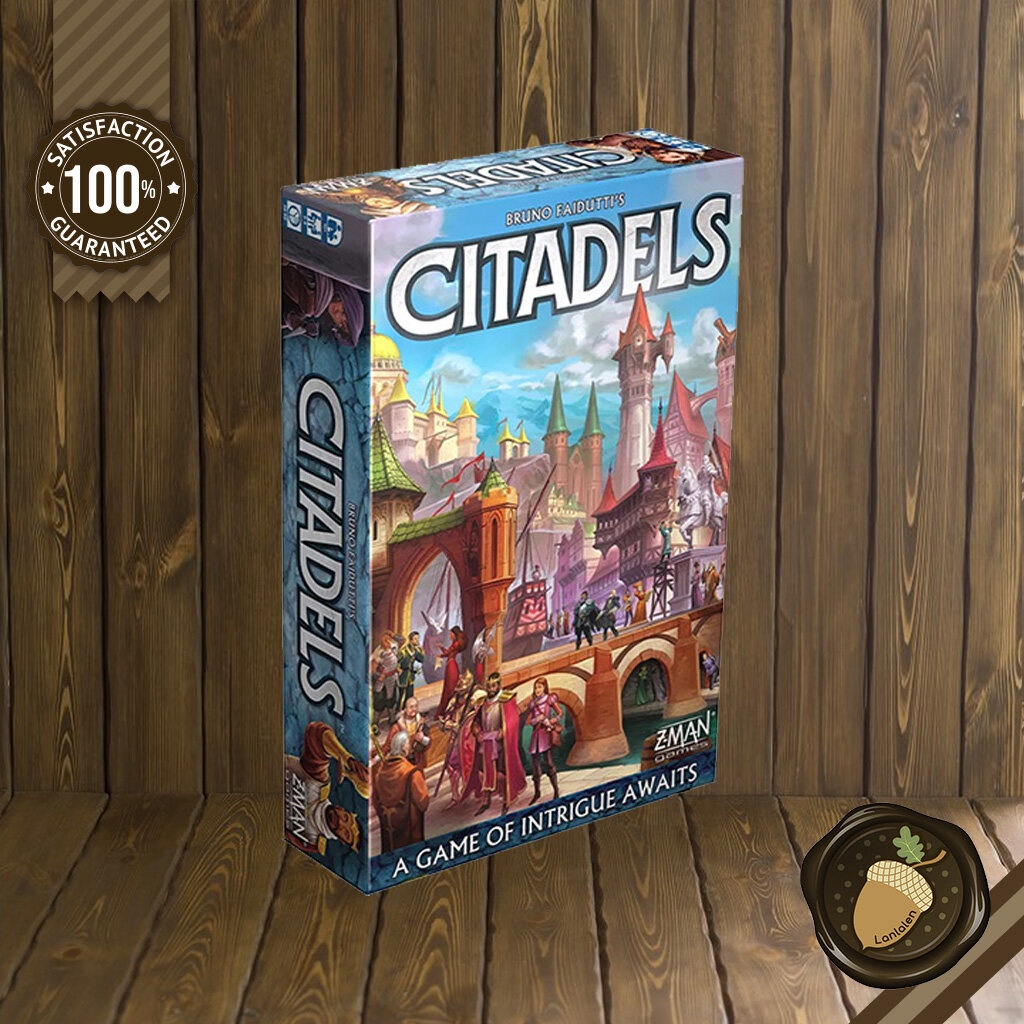 Citadels 2021 Revised Edition บอร์ดเกมแท้ คู่มือภาษาอังกฤษ | Shopee Thailand