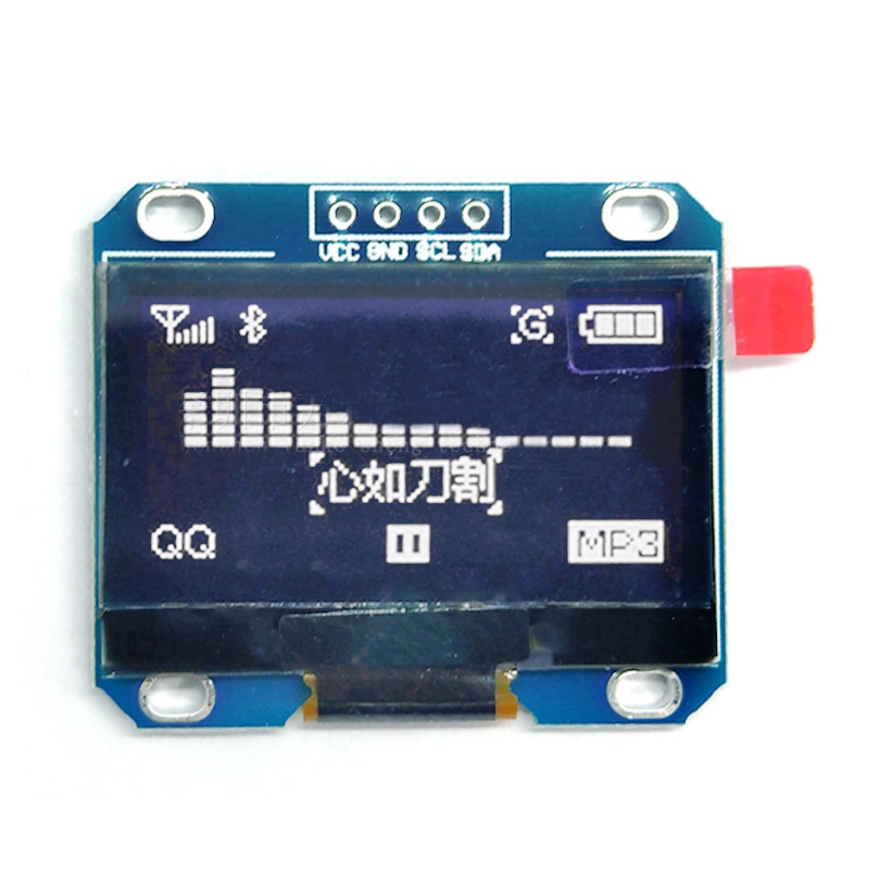 โมดูลแสดงผลสีขาวอนุกรม OLED IIC ขนาด 1.3 นิ้ว 128X64 I2C SH1106 12864 ... โมดูลแสดงผลสีขาวอนุกรม OLED IIC ขนาด 1.3 นิ้ว 128X64 I2C SH1106 12864 ...
