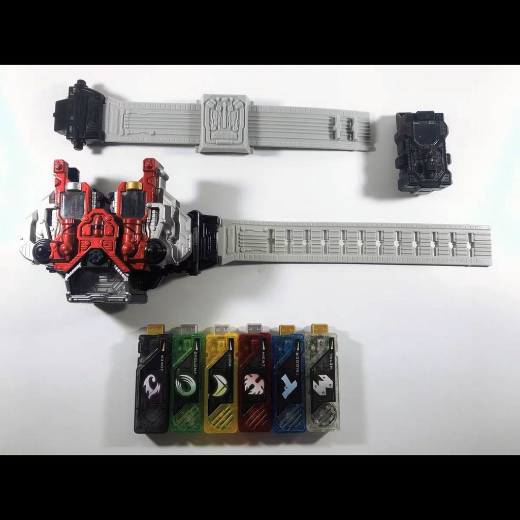 Kamen rider W DX Memory Masked rider double Henshin Belt Lost driver Gaia Memories Joker Cyclone ...