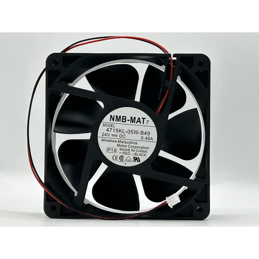 ใหม่ พัดลมอินเวอร์เตอร์ NMB-MAT7 4715KL-05W-B49 12038 24V 0.46A 12 ซม. ...