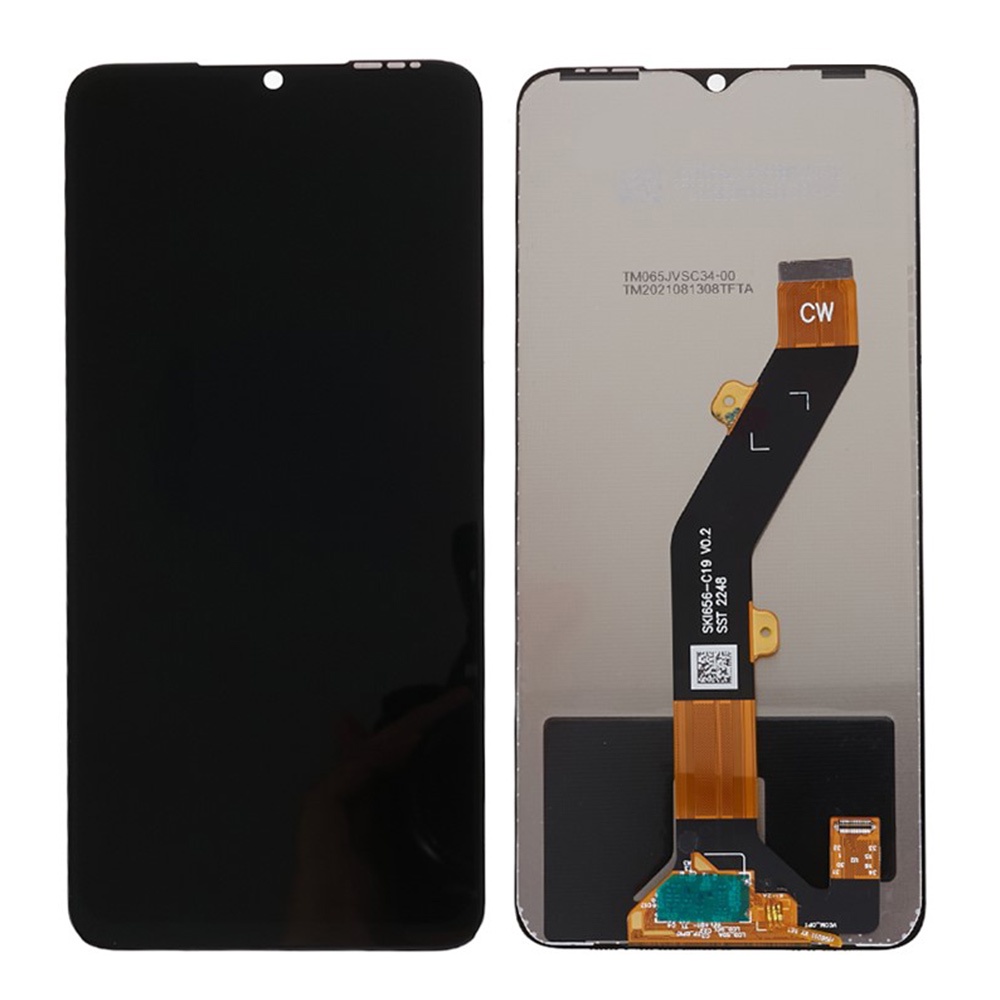 แผงเซนเซอร์ดิจิทัล หน้าจอ LCD แบบเปลี่ยน สําหรับ infinix Smart 7 plus ...