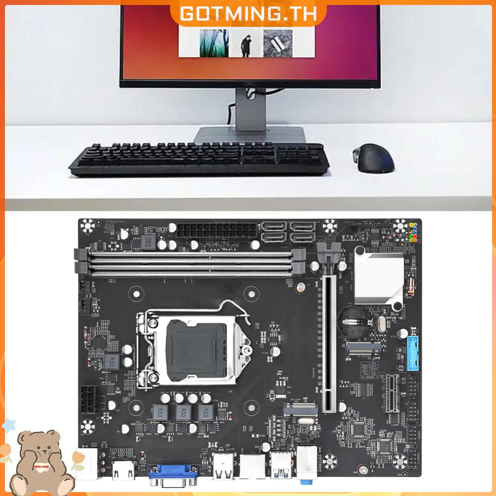กําลังไป 【พร้อมส่ง】เมนบอร์ด B75m-k LGA 1155 USB3.0 2.0 SATA 3.0 2.0 VGA HDMI PCIE3.0 X16 X1 ...