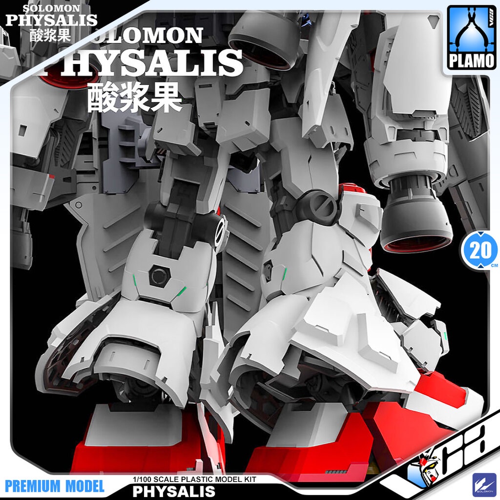 VCA ⭐️ SOLOMON MASTER GRADE 1/100 MG RX-78GP02A PHYSALIS ประกอบ หุ่น ...