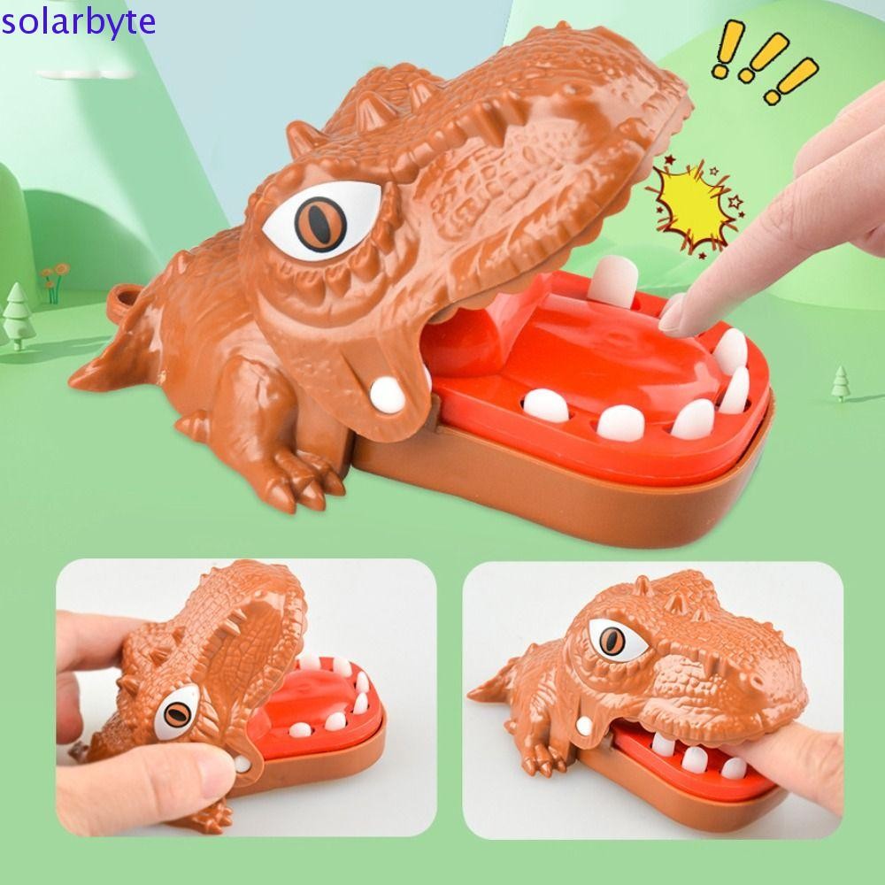 Solarbyte จระเข้กัดมือ, ของเล่นไดโนเสาร์พลาสติกโปรดปรานกัดเกมนิ้ว, Cool Stuff ของเล่นการ์ตูน ...