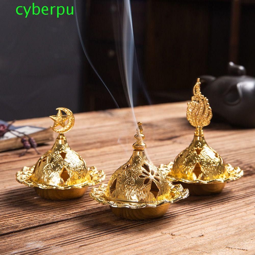 Cyberpulse กระถางธูป, สไตล์อาหรับ Moon Portable Censer Holder, Aroma ...