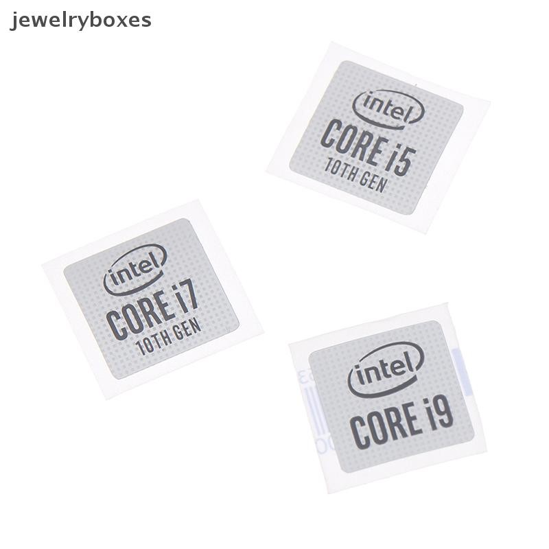 [jewelryboxes] 5 ชิ้น 10th Generation Core i5 i7 i9 DIY ป้ายสติกเกอร์โน้ตบุ๊คตกแต่ง Boutique ...