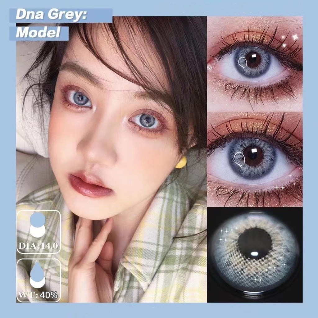 MIDROO คอนแทคเลนส์ลายฮิต Fashion Contact Lens Mini Size 【Taylor Grey ...