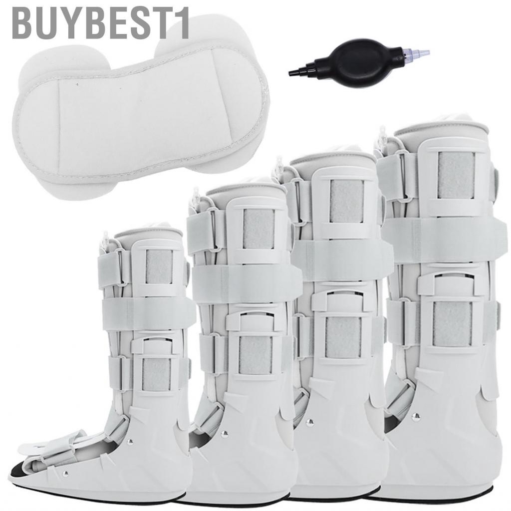 Buybest1 Foam Pneumatic Walking Boot Ankle Strap Foot Orthosis Plantar ...