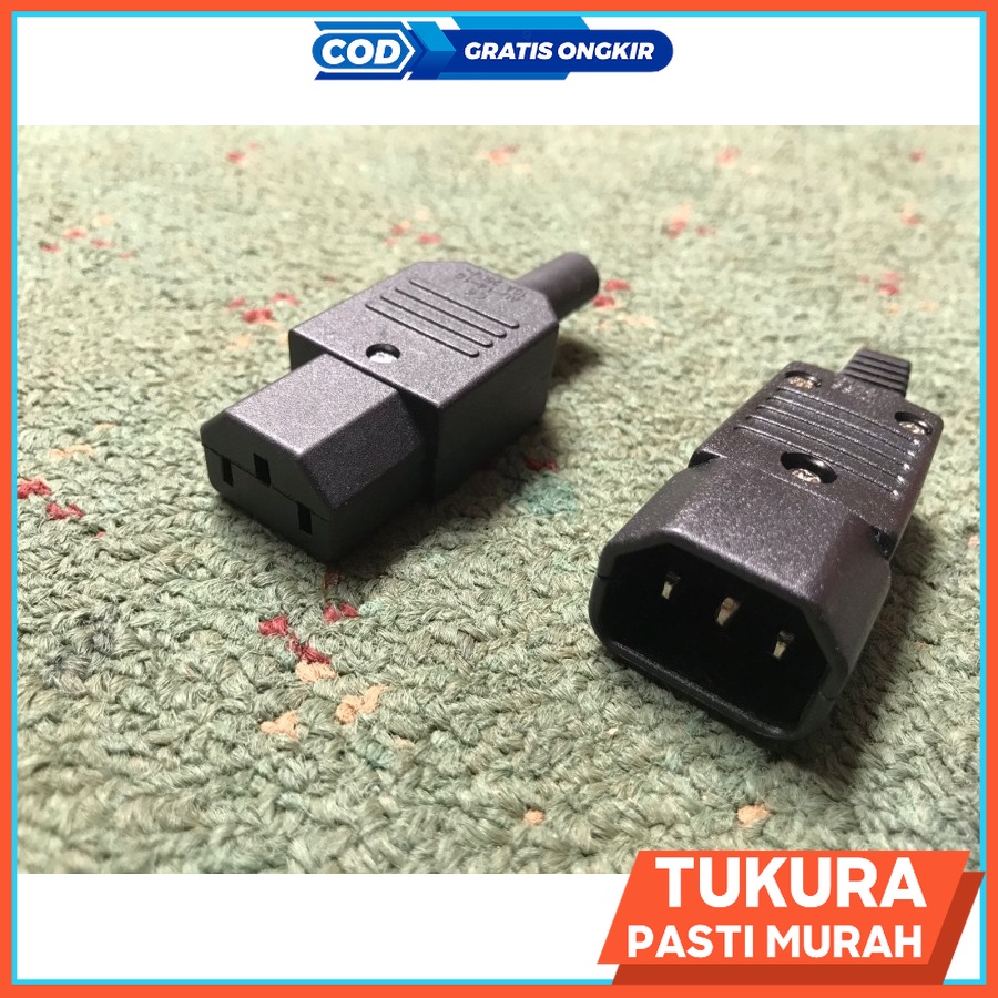 ปลั๊ก Ac Socket 3 ขา 220V 10A สายไฟ - PAIR | Shopee Thailand
