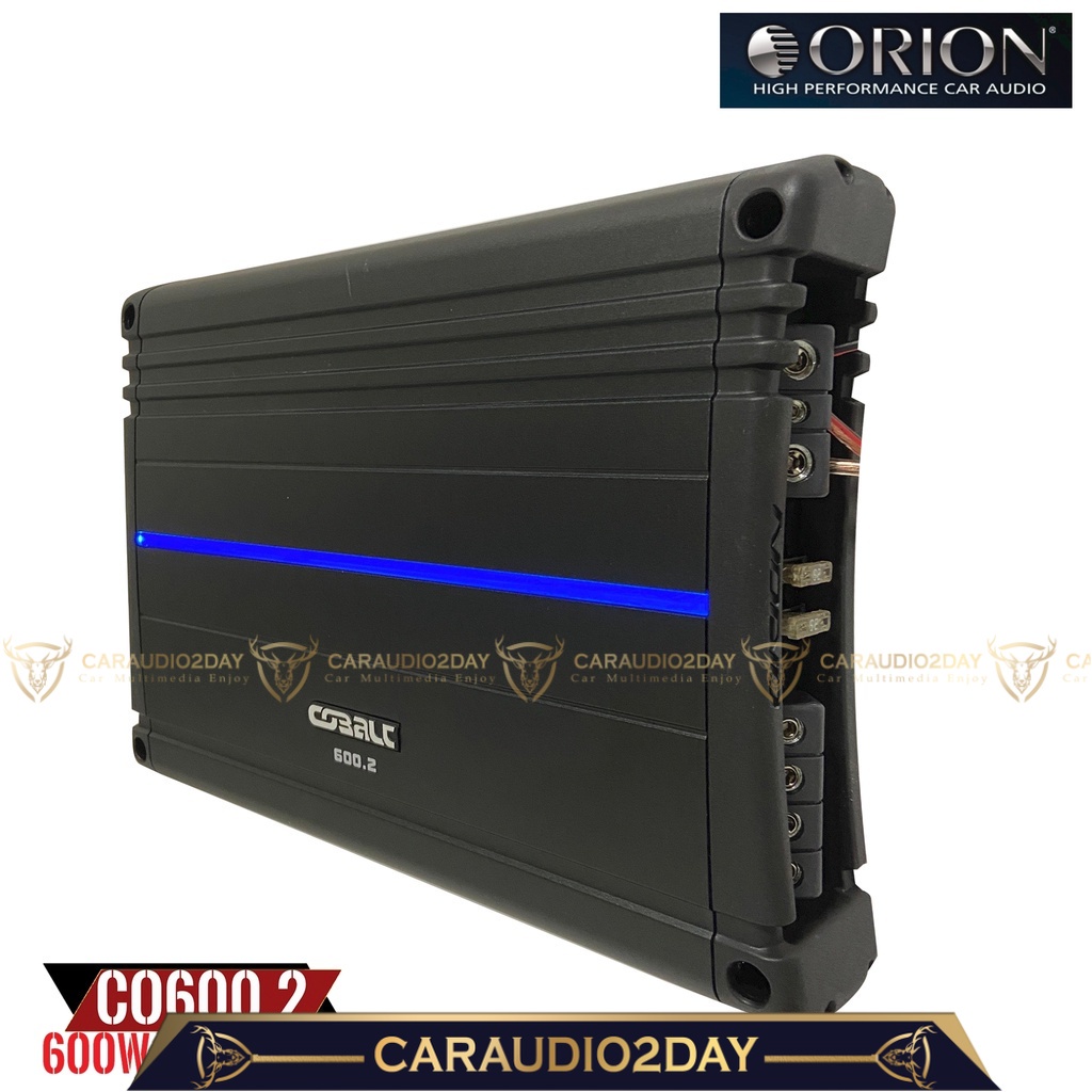 อเมริกาแท้ส่งไปรษณีย์ เพาเวอร์แอมป์รถยนต์ Orion รุ่น Cobalt CO600.2 ...