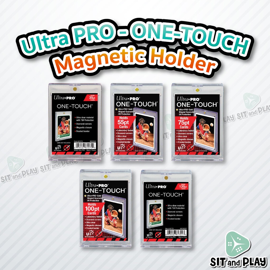 Ultra PRO - UV ONE-TOUCH Magnetic Holder กรอบแม่เหล็ก ใส่การ์ดสะสม ป้องกัน UV ไม่ดูดโฮโลแกรม ...