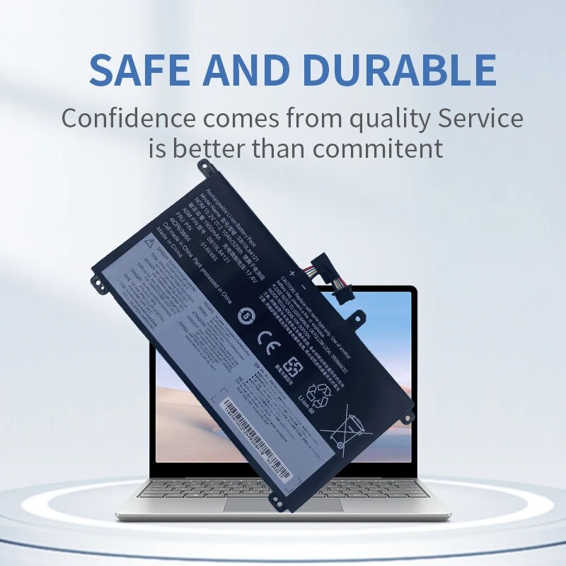 01AV493 แบตเตอรี่ for Lenovo Thinkpad T570 T580 P51S P52S Series ...