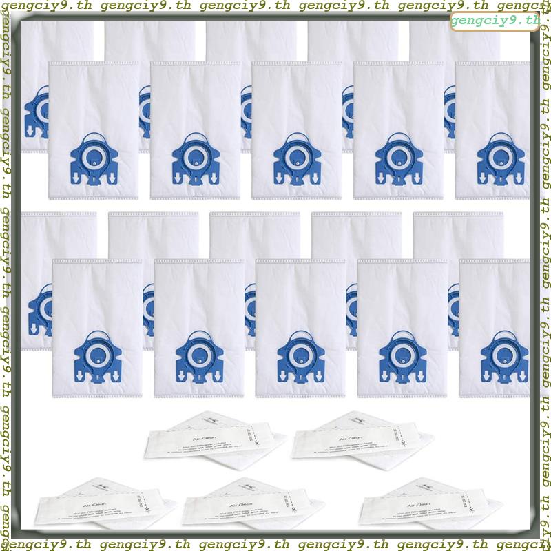 Gengciy9.th # ถุงกรองฝุ่น 3D แบบเปลี่ยน สําหรับเครื่องดูดฝุ่น Miele S2 ...