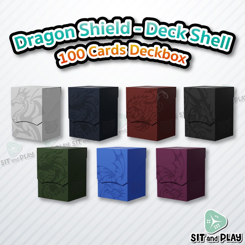 Dragon Shield - Deck Shell 100 Cards Deck Box - กล่องใส่เด็ค กล่องใส่ ...