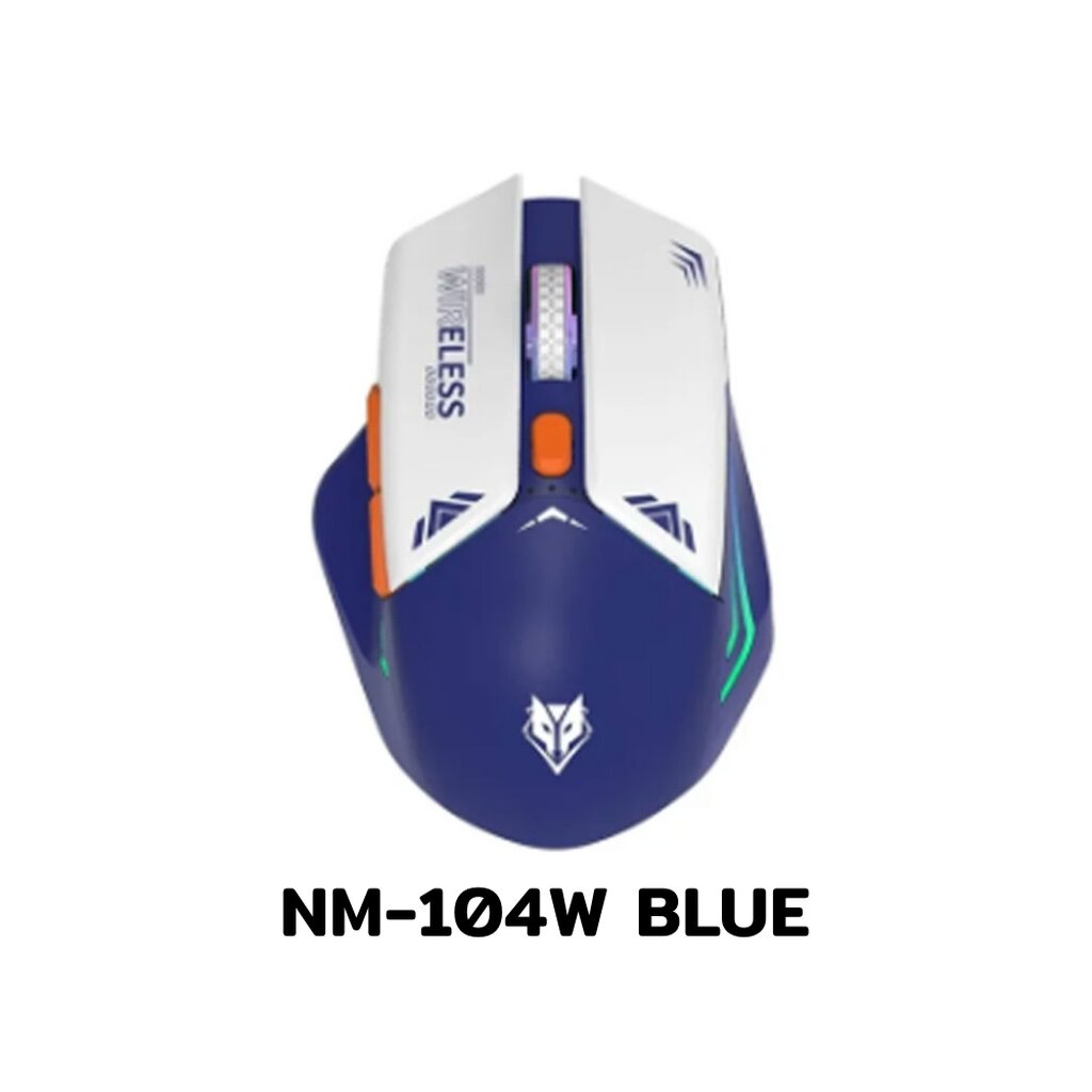 Gaming Mouse NM-104W (Blue) - Nubwo | Shopee Thailand