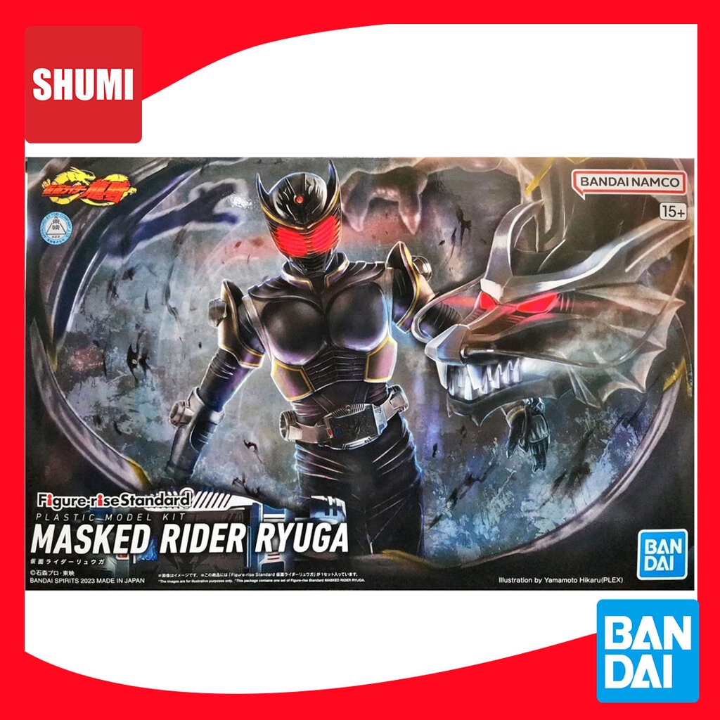 Bandai FIGURE-RISE STANDARD MASKED RIDER RYUGA 4573102639332 A2 | Shopee Thailand