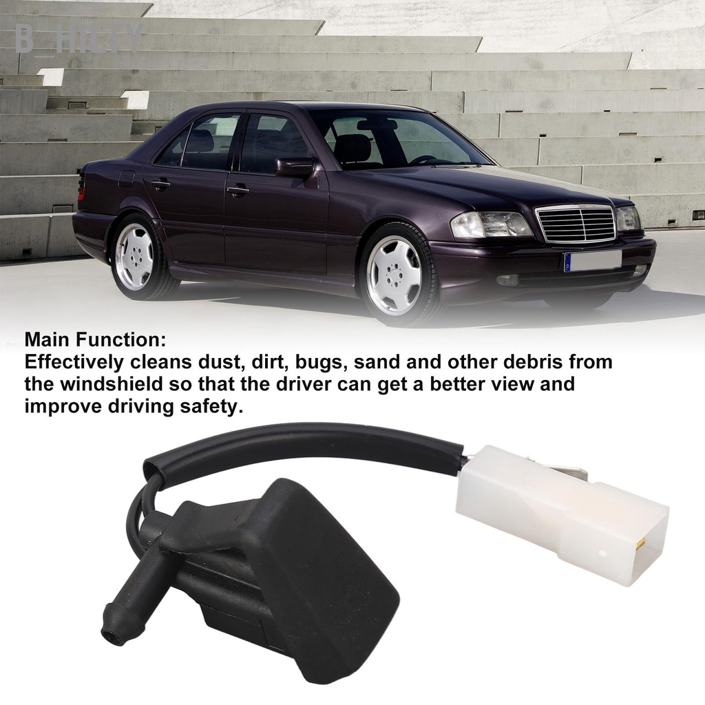 B_HILTY ขวาหัวฉีดเครื่องซักผ้ากระจกหน้ารถ 2028601047 หัวฉีดกระจกหน้ารถ ...