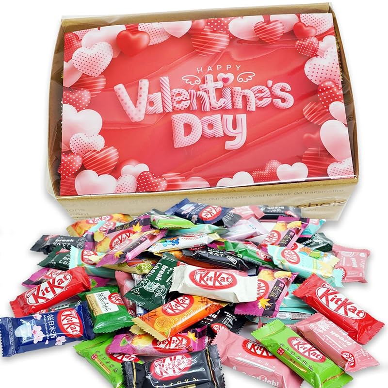 Valentine's Day chocolate set assortment gift Nestle Japan Kit Kat Mini ...