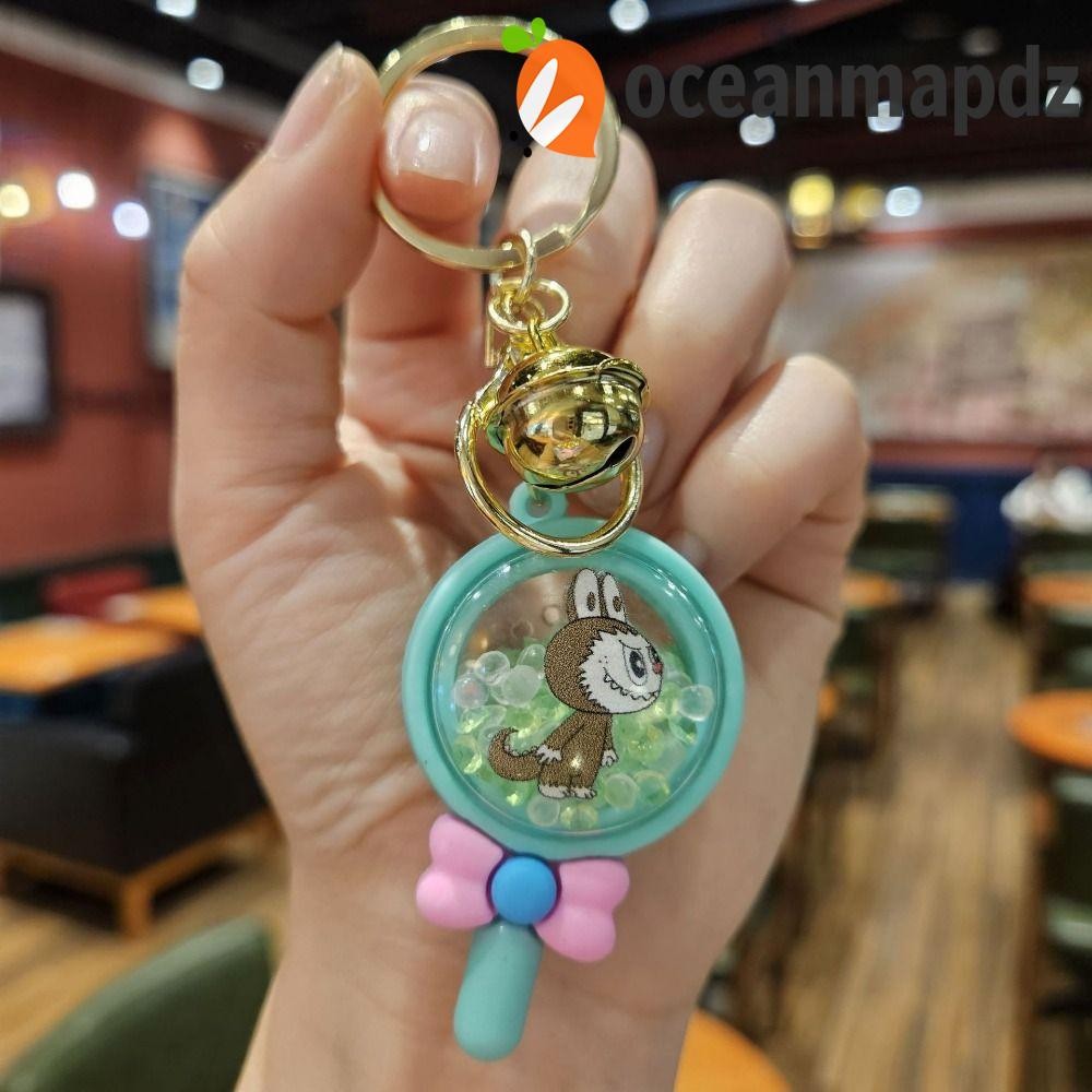 Oceanmapdz Labubu Lollipop จี้, การ์ตูน Candy Color Labubu ตุ๊กตา ...