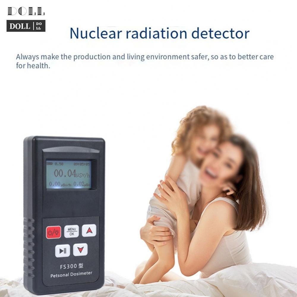 ⭐NEW ⭐FS300 Professional Geiger Counter for Personal Dosimeter and ...