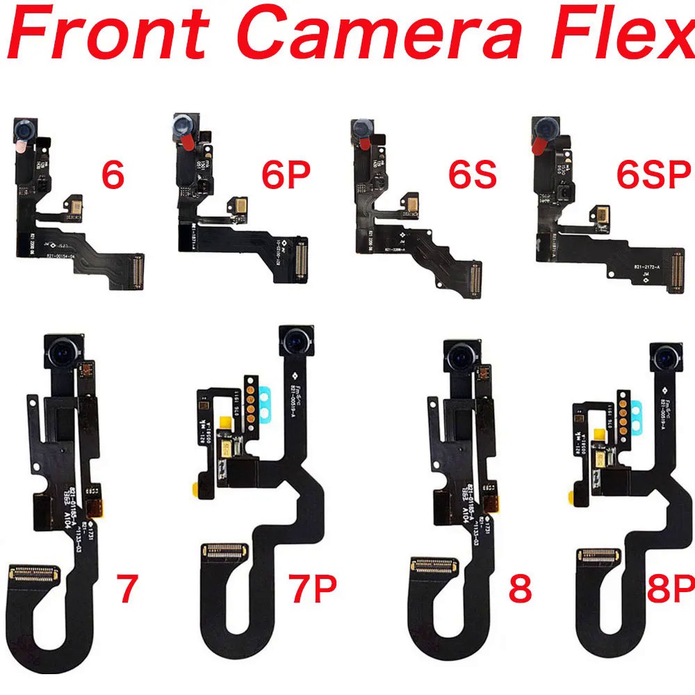กล้องด้านหน้า Flex Cable พร้อม Proximity Light Sensor สําหรับ iPhone 6 ...
