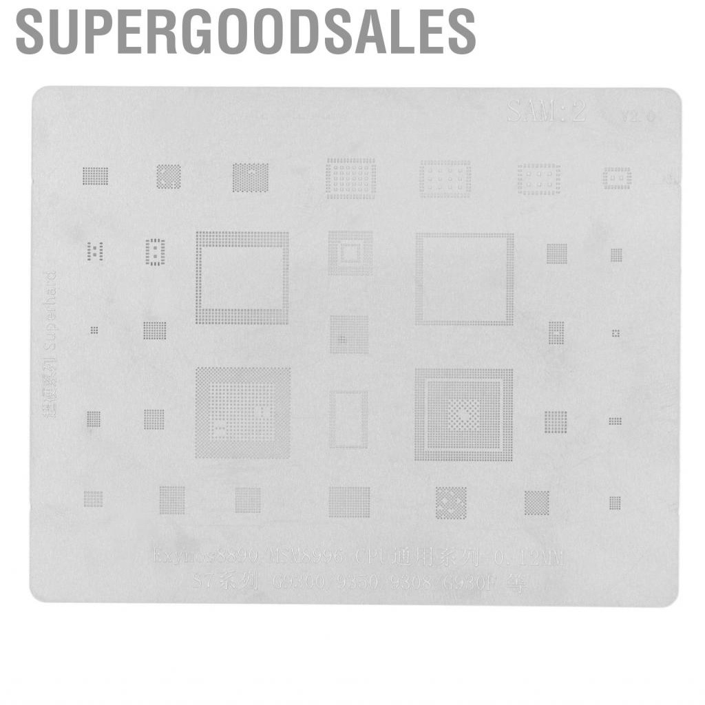 Supergoodsales BGA Reball Stencil Fast Tinning Template Accurate ...