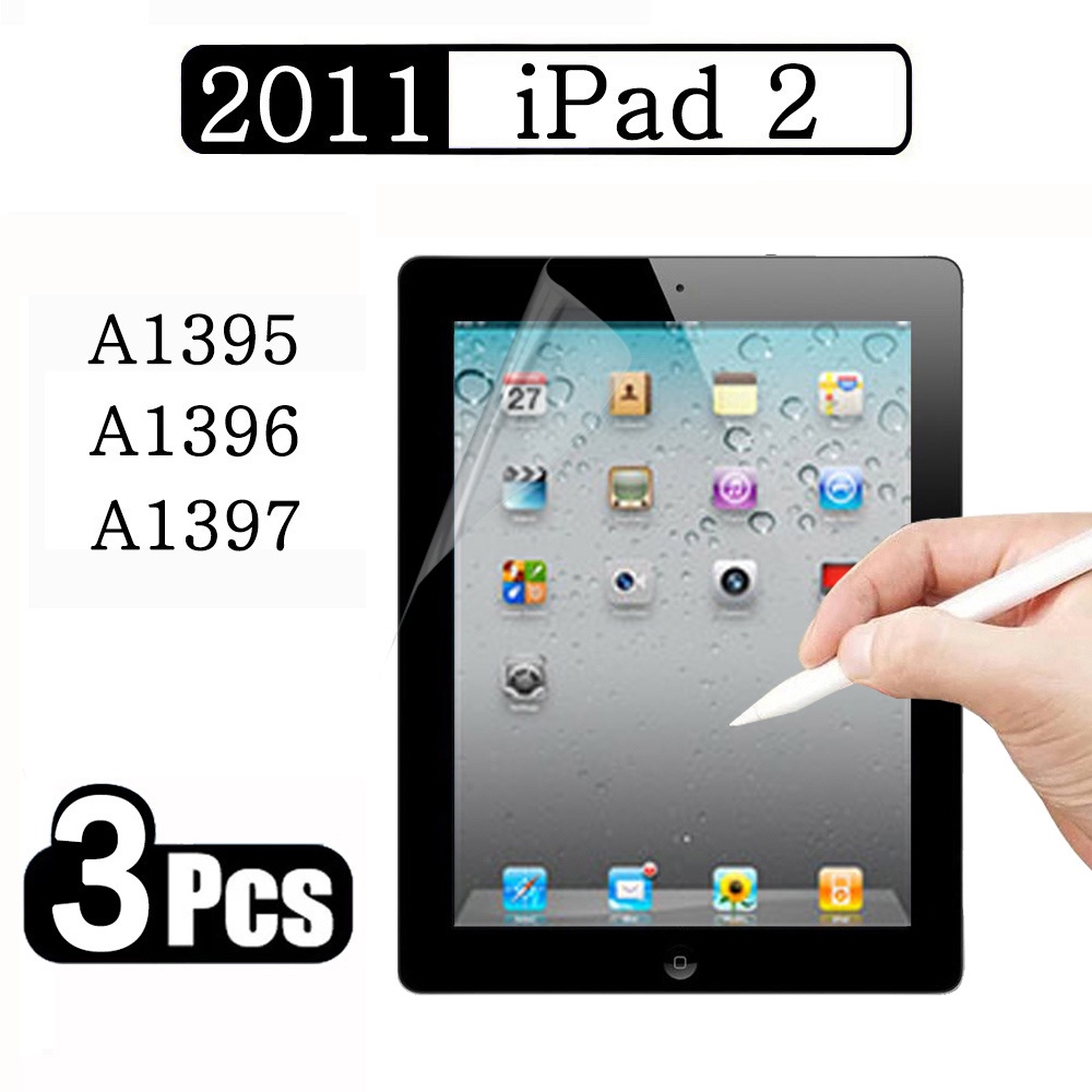 ฟิล์มกันรอยหน้าจอแท็บเล็ต กันรอยขีดข่วน สําหรับ iPad 2th Generation 9.7 2011 A1395 A1396 A1397 ...
