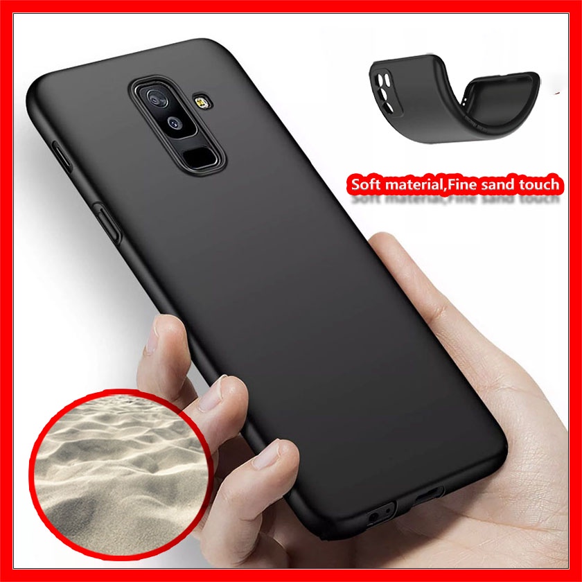 Samsung Galaxy A6+ A6 Plus J8 2018 SM-A605 เคสเจลลี่ ผิวด้าน ยืดหยุ่น นิ่ม ฝาหลังเจล ยางซิลิโคน ...