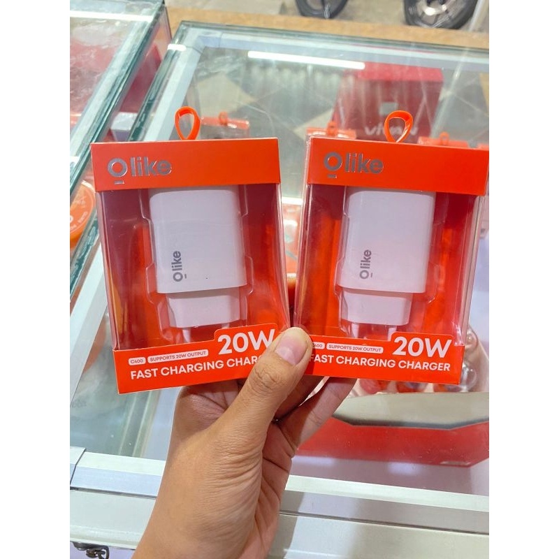 อะแดปเตอร์ Olike C400//หัวชาร์จเอาต์พุตคู่ Pd20W+QC18W | Shopee Thailand