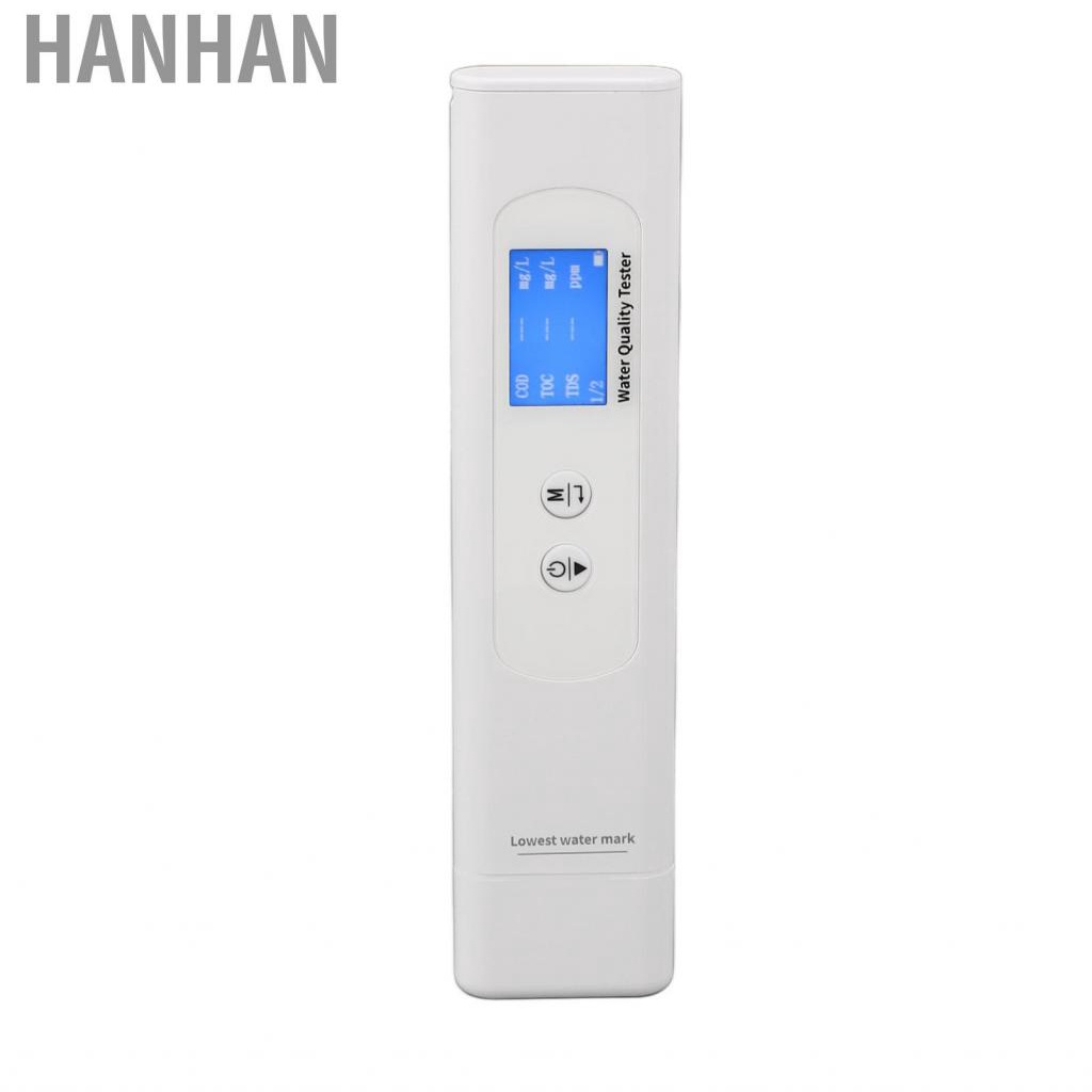 Hanhan 6 In 1 Portable Water Quality Testing Meter TDS COD TOC UV275 EC ...