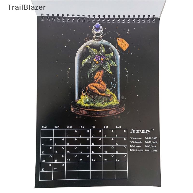 Tbth 2024 ปฏิทินตั้งโต๊ะ รูปผีเสื้อ สุนัข แมว เห็ด ดวงจันทร์ แนว ...