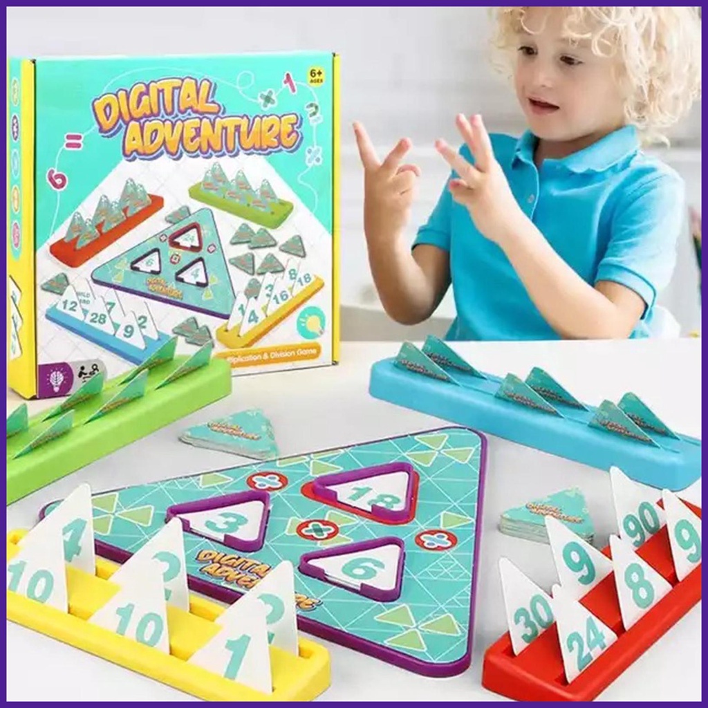 ชุดเกมกระดานคณิตศาสตร์ สําหรับก่อนวัยเรียน | Shopee Thailand
