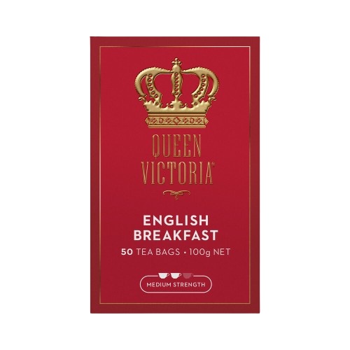 ชา Queen Victoria English Breakfast 50 Tea bags | Shopee Thailand