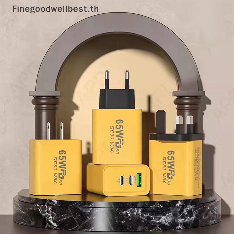 Fbth ขายดี หัวชาร์จโทรศัพท์มือถือ 65W PD Type-c คู่ Usb สําหรับ Apple ...