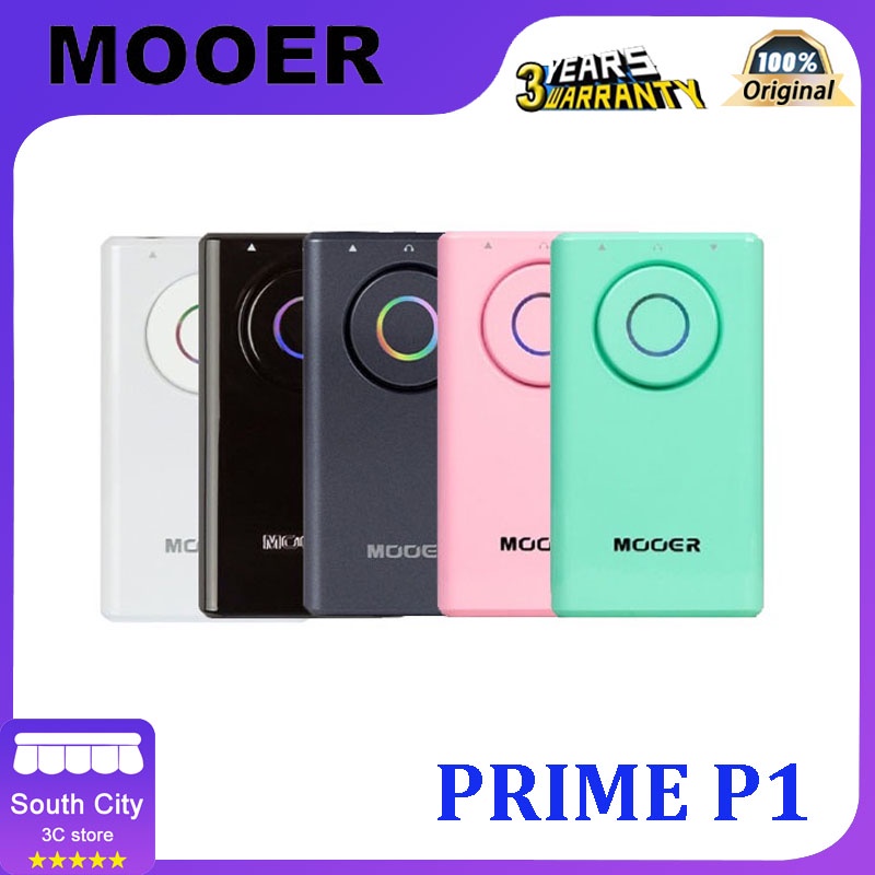Mooer PRIME P1 เอฟเฟคกีตาร์ เอฟเฟคอัจฉริยะ เครื่องบันทึกเสียงกลองเมโทรโนมในตัว รองรับการบันทึก ...