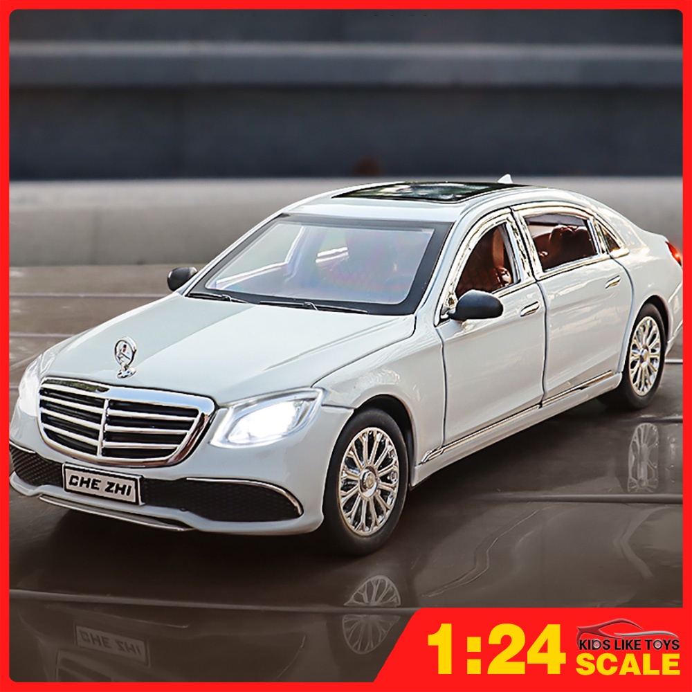Klt โมเดลรถยนต์ 1:24 Mercedes-Benz E300eL โลหะอัลลอย ของเล่นสําหรับเด็กผู้ชาย | Shopee Thailand