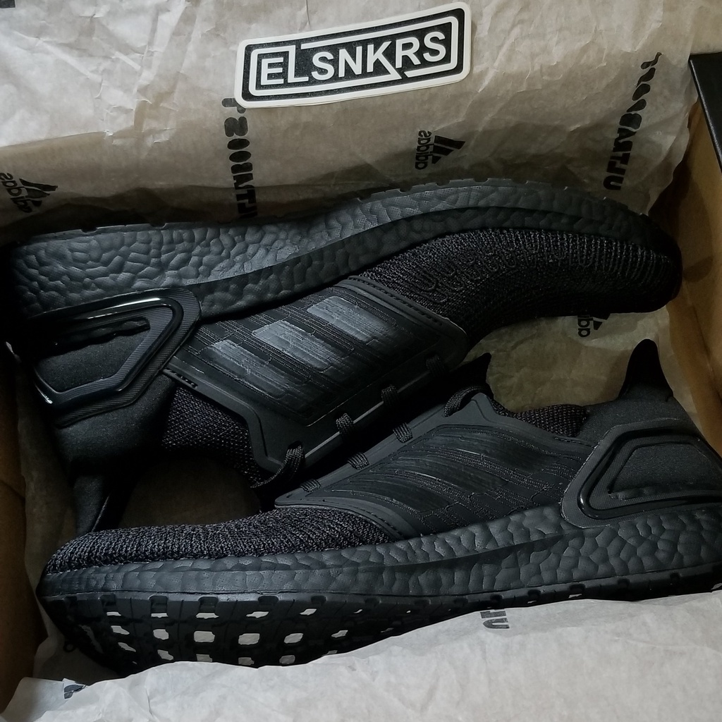 Sepatu Adidas Ultraboost 20 Original BNIB ultra boost - สีดำสามเท่า ...