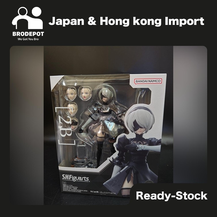 [Ready stock Bandai Tamashii Nations S.H.Figuarts NieR:Automata 2B | Shopee Thailand
