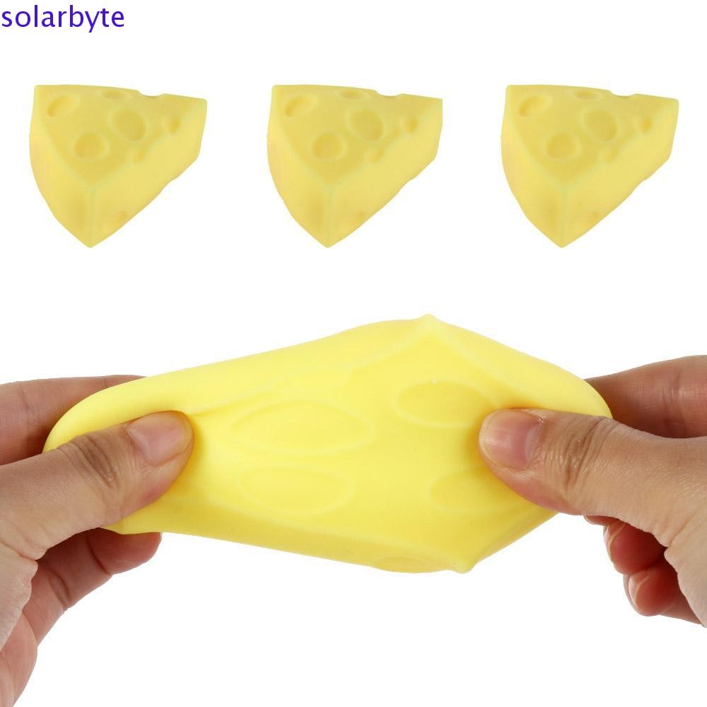 Solarbyte ของเล่นบีบชีส, ของเล่นประสาทสัมผัสสัมผัสสบายช้า Rebound ของเล่นบรรเทาความเครียด ...